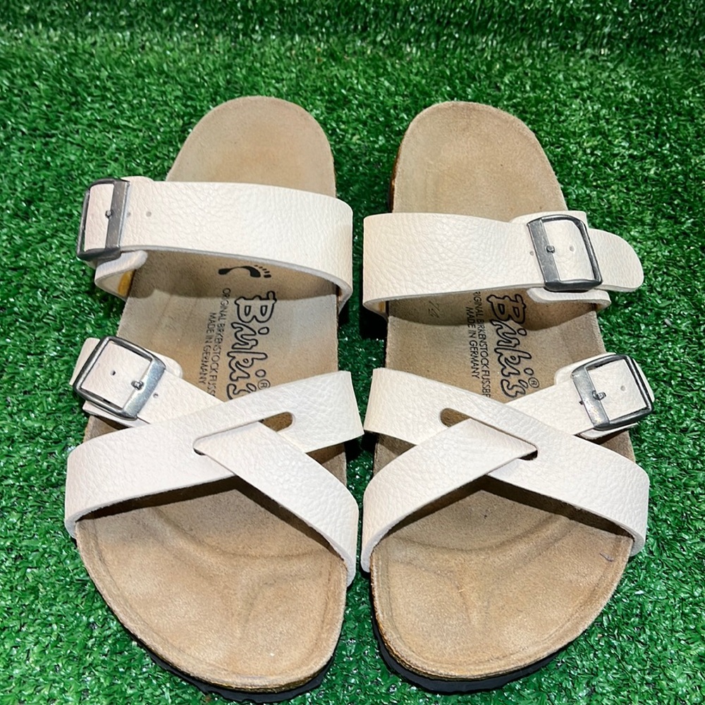Birkenstock Birkis Nepal Cross Cross Sandals 36 - Gem